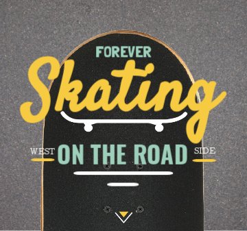Skateboard infographic