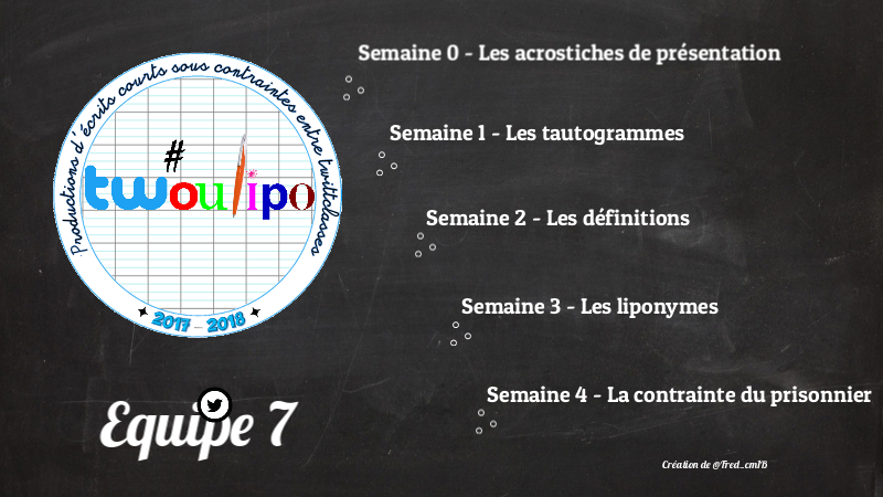 Twoulipo - Equipe 7 (2017-2018) | Genially