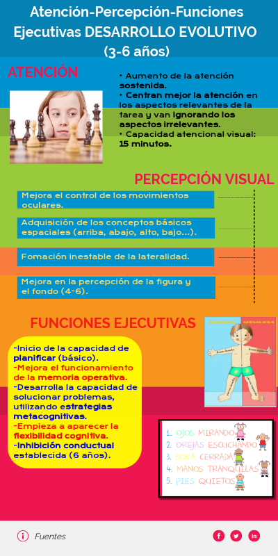 Atención, Visión y Funciones Ejecutivas | Genially