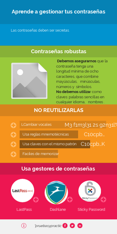 Aprende a gestionar tus contraseñas | Genially