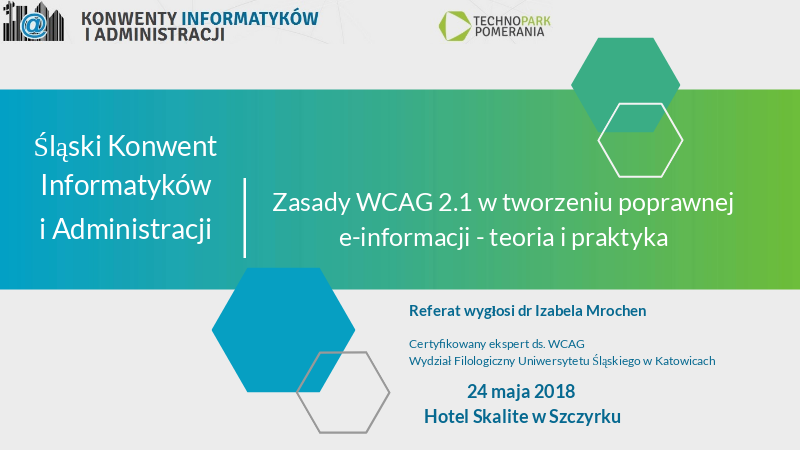 Konwent Informatyków i Administracji Szczyrk 2018 | Genially