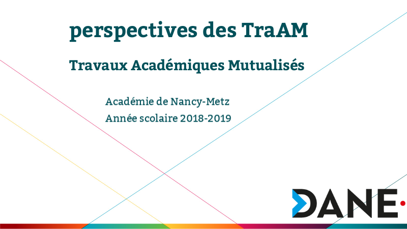 TraAM 2018-2019 | Genially