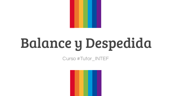 Balance #Tutor_INTEF | Genially