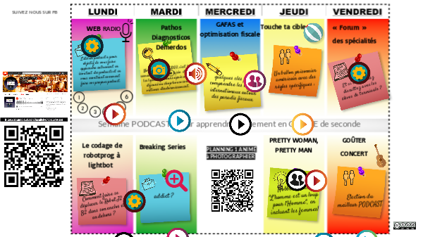 1 SEMAINE AUTREMENT 2018 | Genially