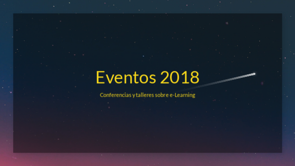 Eventos 2018 | Genially