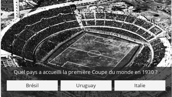 Quizz pays organisateurs | Genially