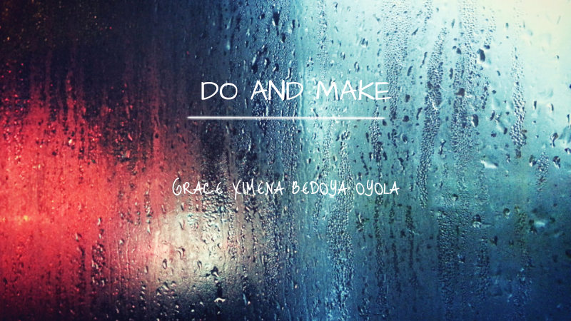 Collocations do and make | Genially