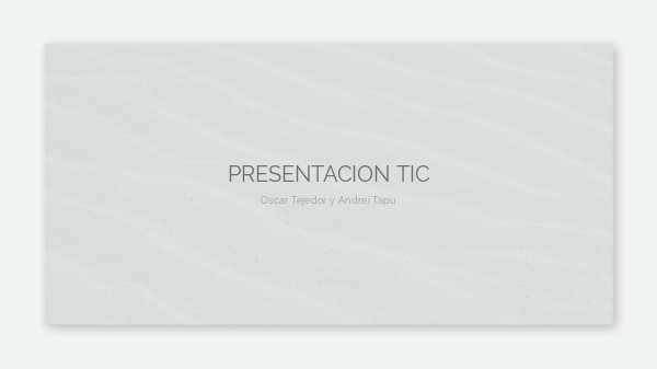 presentacion tic tecnologias del futuro