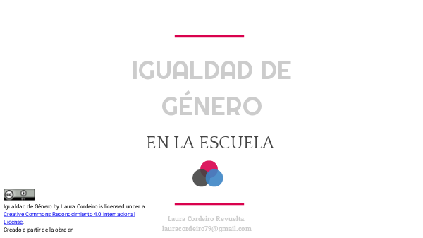 IGUALDAD DE GÉNERO | Genially
