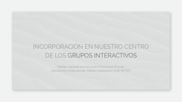 GRUPOS INTERACTIVOS