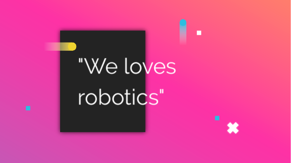 ABP: We love robotics | Genially