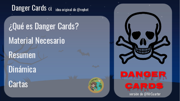Danger Cards | Genially