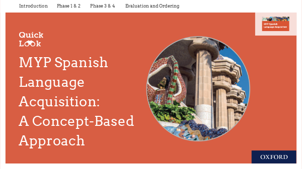Quick Look: MYP Spanish | Genially