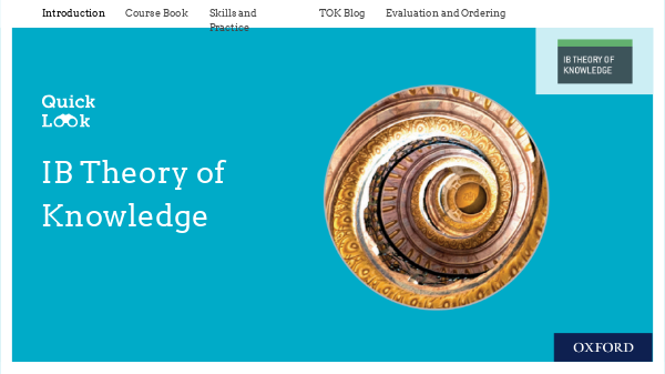 Quick Look: IB Theory of Knowledge