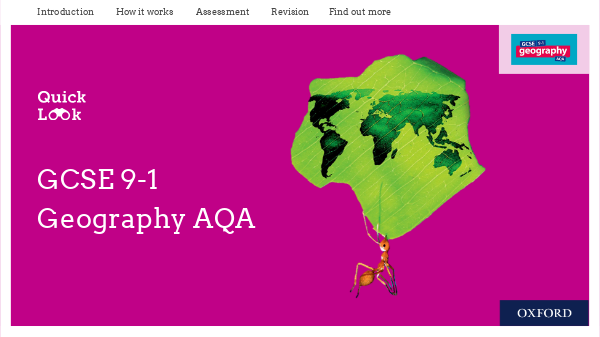 Quick Look: GCSE 9-1 Geography AQA