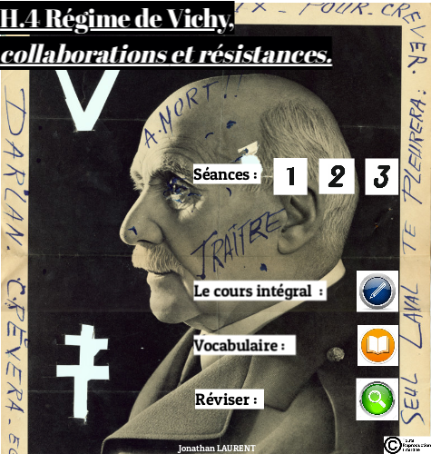 H.4 Régime de Vichy, Collaboration et Résistances | Genially