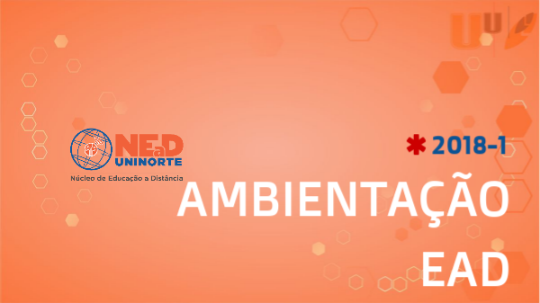 Ambientação EAD | 2018-1 | Genially