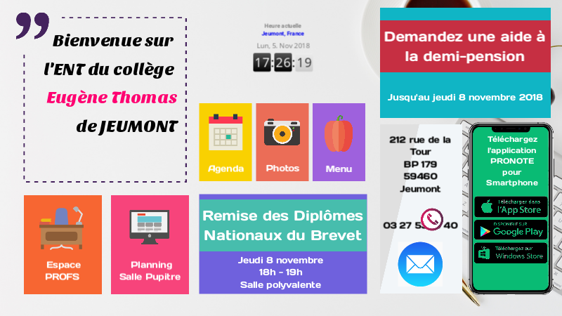 ENT Collège copie copie | Genially