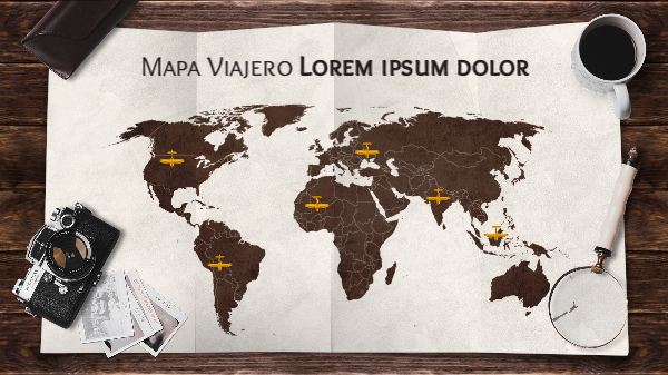 MAPA MUNDO VIAJERO | Genially