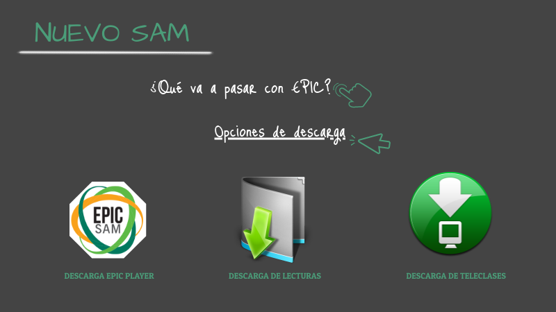 Transición Epic-Nvo SAM | Genially