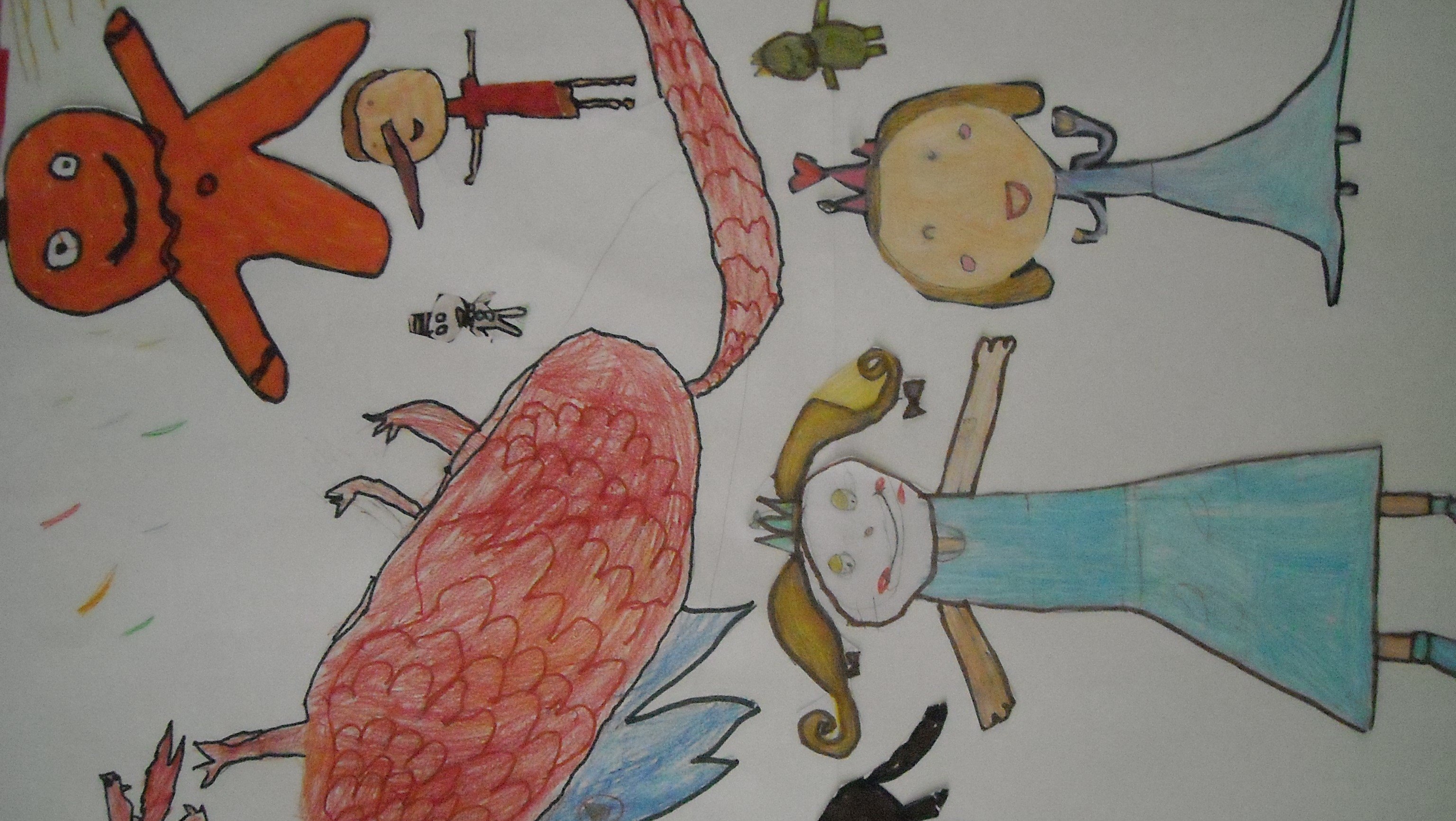 "Não há dragões nesta história! " (trabalho colaborativo realizado pela turma A7, 2º ano)