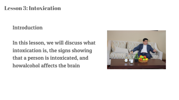 Lesson 3: Intoxication | Genially