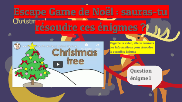 Escape Noël | Genially