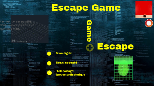 escape game les Premiers copie copie