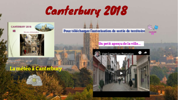 Canterbury 2018 | Genially