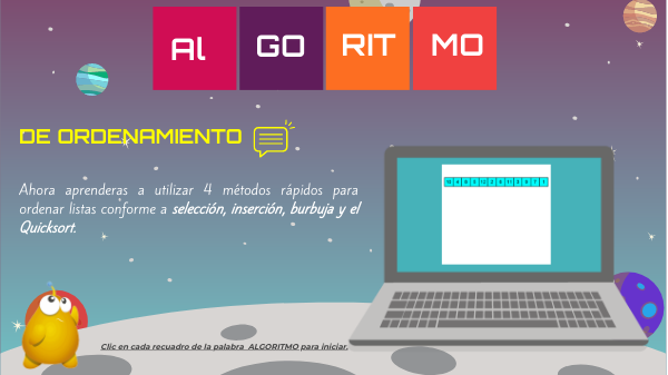 ALGORITMOS DE ORDENAMIENTO