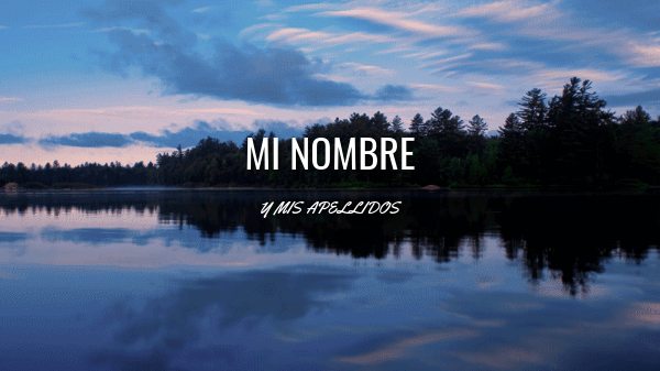 MI NOMBRE