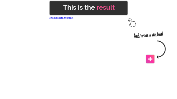 Support: embed Hashtag EN | Genially