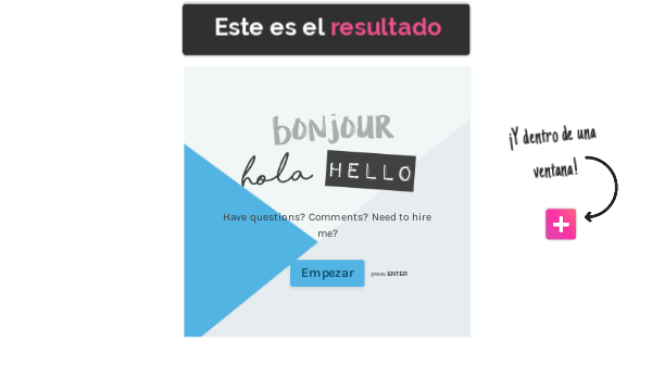 Support: embed typeform | Genially