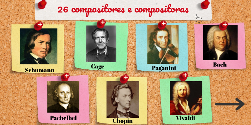26 compositores e compositoras | Genially