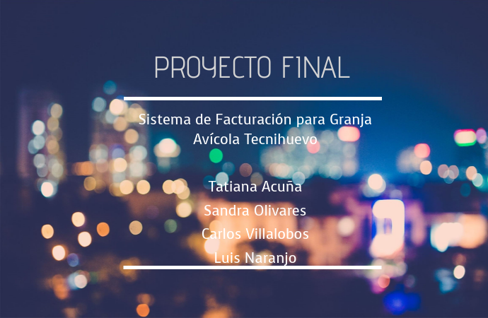 Proyecto Final MGT-550 | Genially