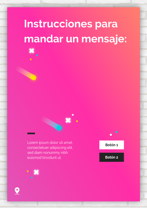 Instrucciones para mandar un mensaje | Genially