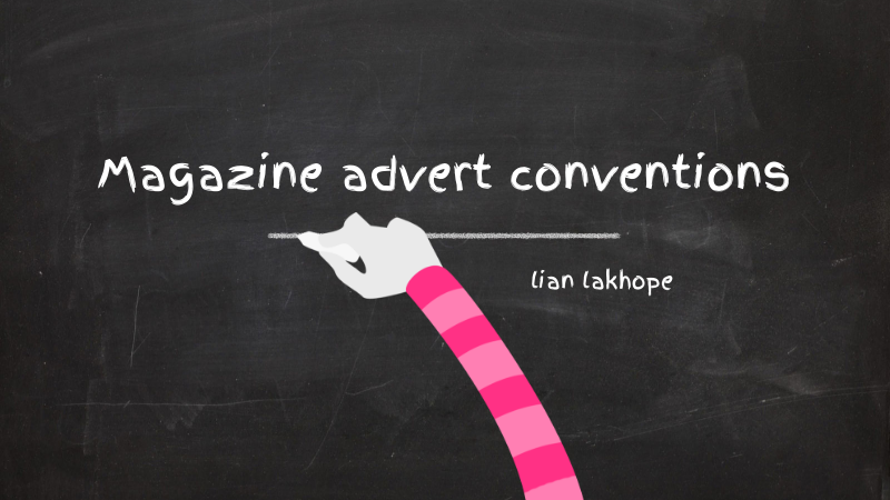 magazine advert convention s