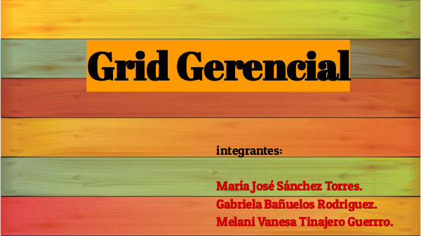 Grid Gerencial. | Genially