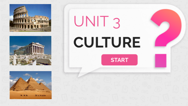 UNIT 3 CULTURE