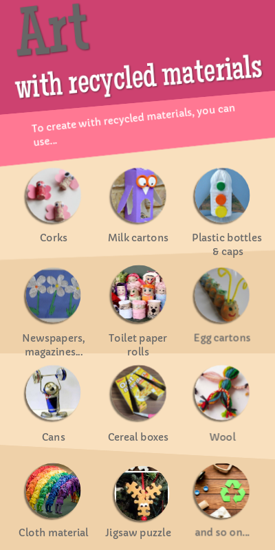 Art with recycled materials | Genially