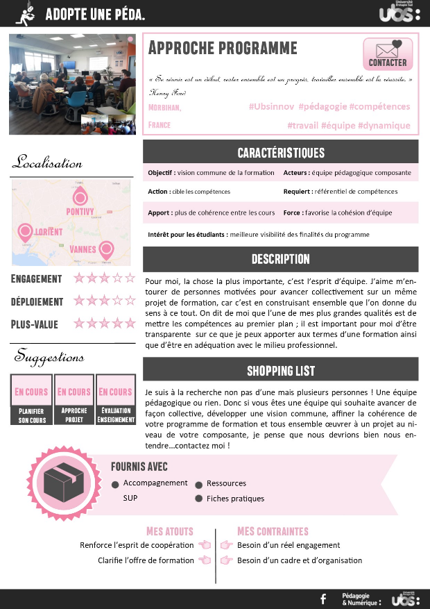 Approche programme | Genially