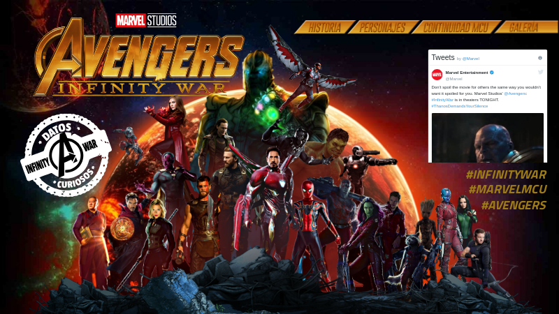 ESPECIAL INFINITY WAR | Genially