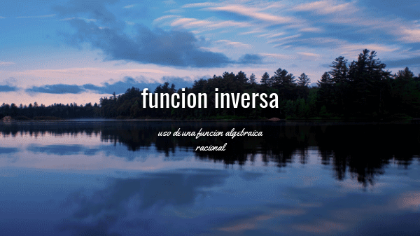 inversa