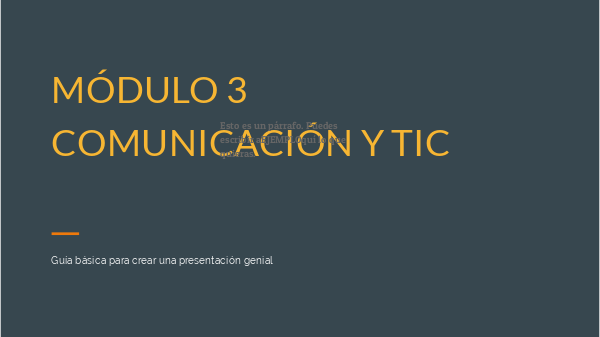 MODULO 3