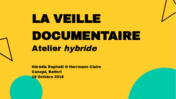veille documentaire | Genially