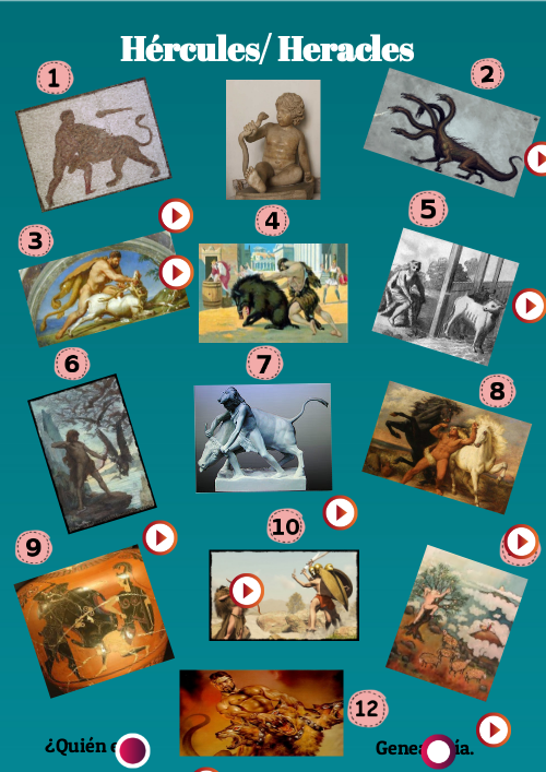 los doce trabajos de hercules | Genially