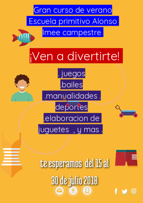 curso de verano | Genially