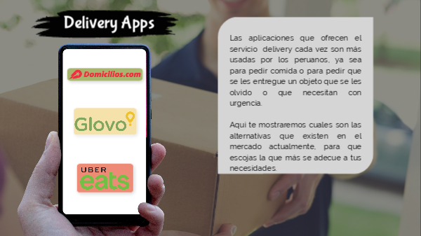 Delivery Apps | Genially