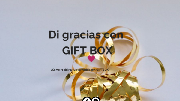 GIFT BOX | Genially
