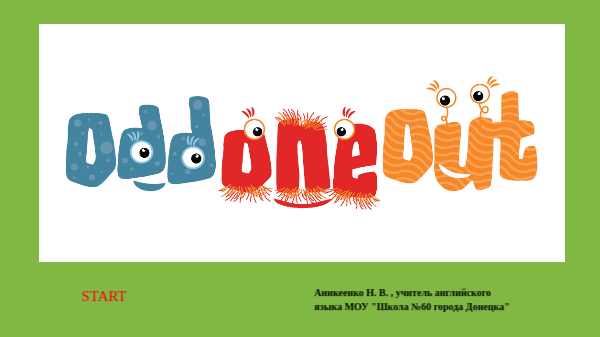 Odd one out copy | Genially